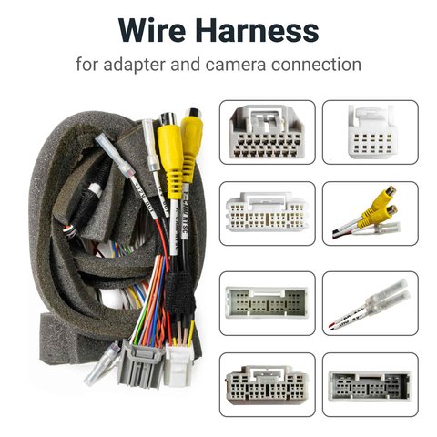 Toyota Highlander Front Backup Camera Control Connection Kit Smart Car ...